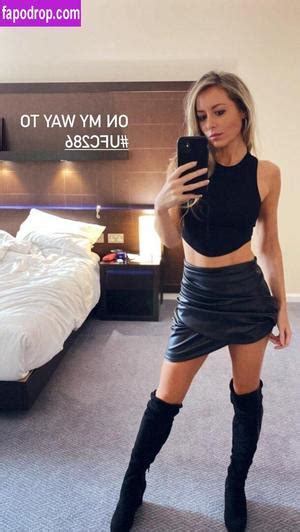 Carly Baker Ufc Octagon Girl Carlybaker Carlybaker Leaks From