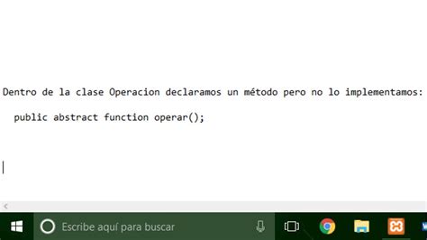 programación orientada a objetos en php metodos abstractos youtube