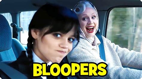 Wednesday Bloopers Gag Reel Season Netflix Youtube