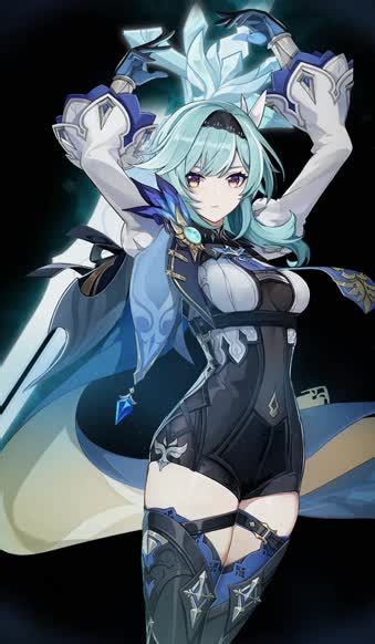 Genshin Impact Eula Mobile Anime Iphone Wallpaper Desktophut