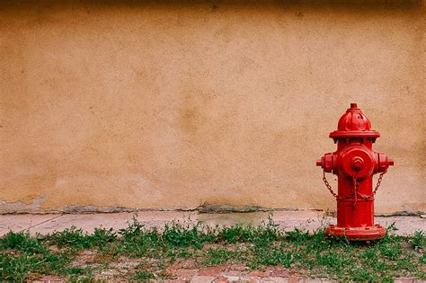 Kostenloses Foto Rot Metall Feuer Hydrant Hydranten Feuer