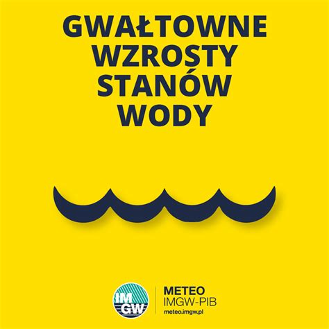 IMGW PIB METEO POLSKA on Twitter UWAGA NOWE OSTRZEŻENIE