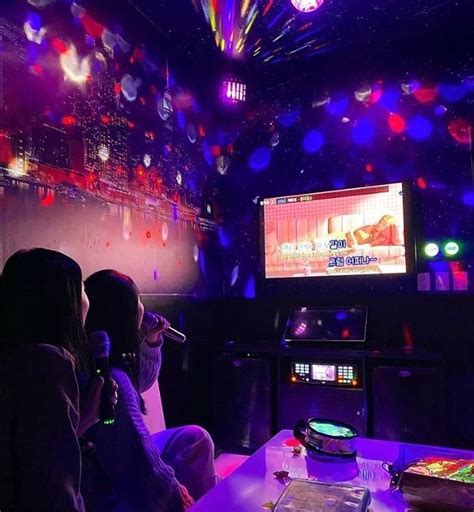 Aesthetic Korea Night Aesthetic Custom Phone Cases Diy Karaoke Room