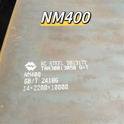 NM400 NM450 And NM500 Wear Resistant Steel Plate 1 2343 1 2738 M2