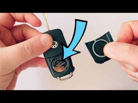Comment remplacer la pile de la télécommande d une Volkswagen Polo