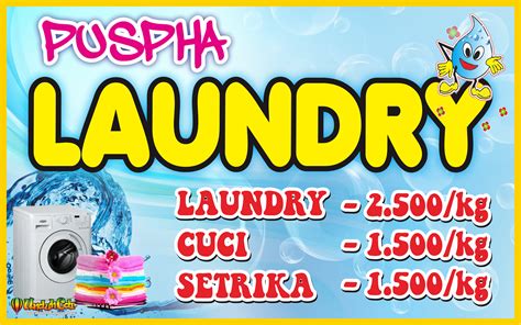 Desain Contoh Spanduk Laundry