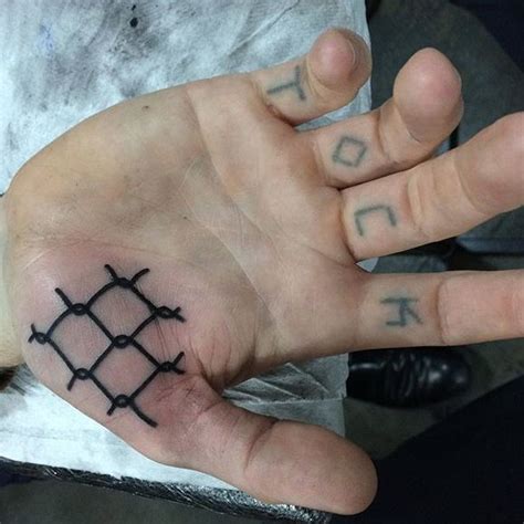 Update More Than Chain Link Fence Tattoo Stencil In Cdgdbentre