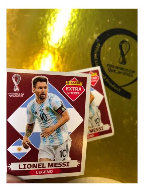 Figurinha Lionel Messi Legend Bordo Copa 2022 Panini Mebuscar Brasil