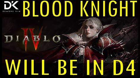 Diablo 4 New Class Blood Knight Will Come To D4 YouTube