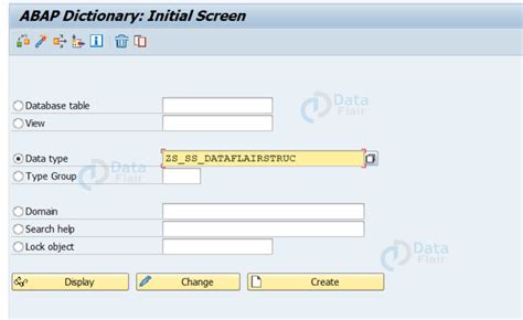 sap abap structures and views dataflair