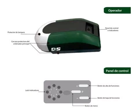 Kit Motor Seg Rt 1000 Con Riel 2 4 Mts Para Portón Eléctrico en venta