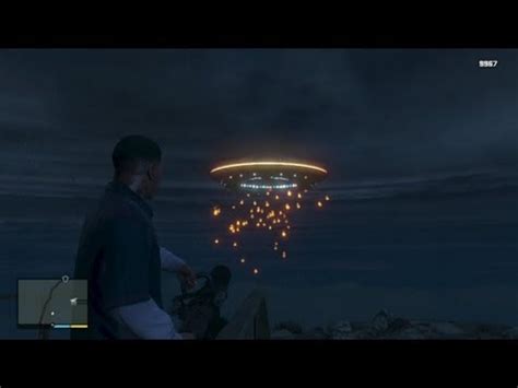 Gta V Easter Eggs Ovni Secret Emplacements Youtube