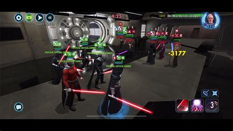 R4 Malgus NO DATACRON VS R7 Starkiller 5v5 SUCCESS GAC Raw Star