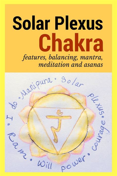 Solar Plexus Chakra Power And Will Meaning Meditations Balancing