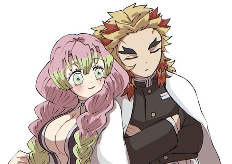 Save Follow Kyojuro Rengoku Mitsuri Kanroji Demon Slayer