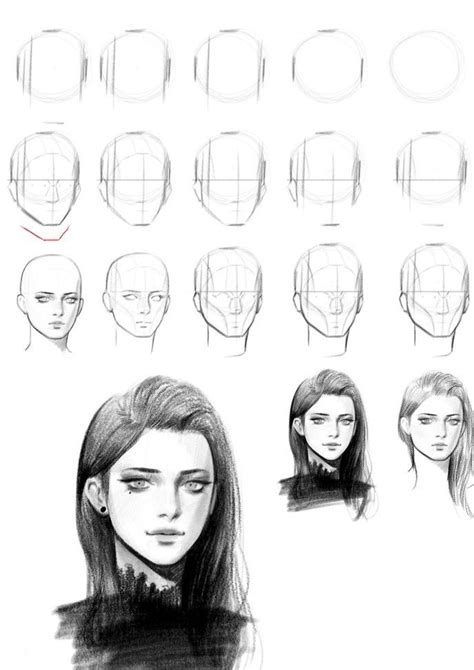 Face Proportions Drawing Realistic Face Drawing Realistic Sketch