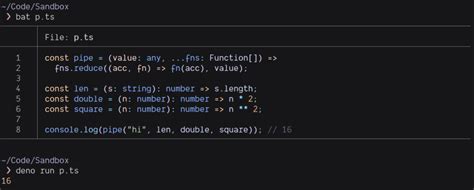 implementing the pipe operator in typescript dev community