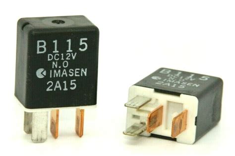 B115 Relais DC12V IMASEN Schwarz Black MAZDA EBay