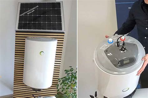 Fothermo un chauffe eau photovoltaïque qui peut être connecté