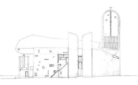 Le Corbusier Ronchamp Planos Tecnne Arquitectura Y Contextos