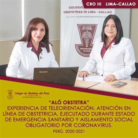CRO III Lima Callao Colegio de Obstetras del Perú
