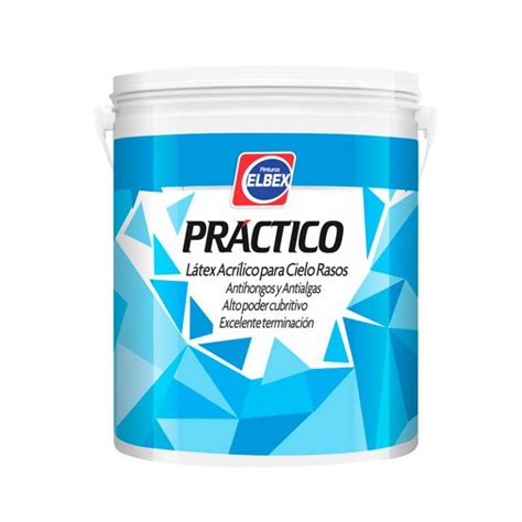 Pintura Para Cielorraso 18 LTS ELBEX Barraca