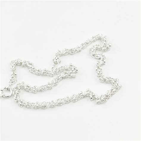 50CM CADENA PUNTO PERUANO PLATA 925 Maba Joyas