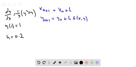 problem 1 use euler method with step size h… solvedlib