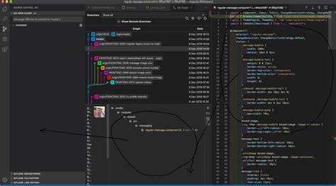 Files Tree To Activity Panel And Allow Open Diff View Below The Graph · Issue 229 · Mhutchie