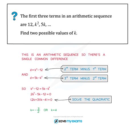 arithmetic progressions cie igcse additional maths revision notes 2025 save my exams