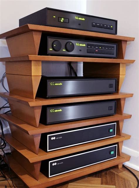 Diy Stacked Audio Rack
