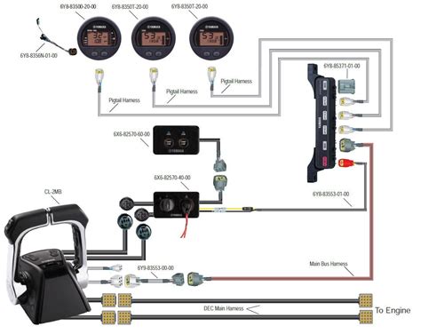 Port Wiring Diagram Yamaha Outboard Yamaha Outboard Engine Wiring