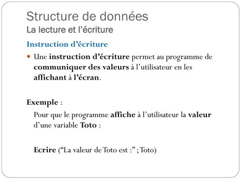 Ppt Algorithmique Et Structure De Donn Es Powerpoint Presentation