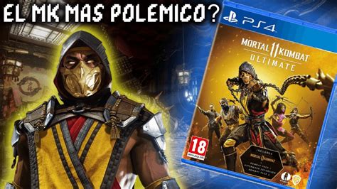 MORTAL KOMBAT 11 Es El Mas Polemico De La Saga YouTube