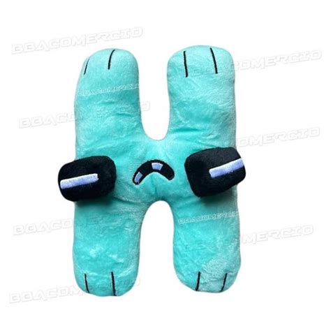 Pelucia Boneco Alfabeto Lore Letras Abecedario Educativo BBACOMERCIO