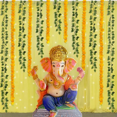 Innovative Ganesh Chaturthi Decoration At Home Ideas For A Festive Vibe