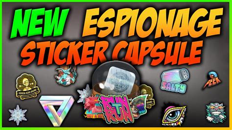 CS GO NEW Espionage Sticker Capsule ALL STICKER SHOWCASE 2023 NEW