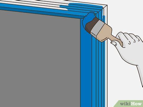 Cómo pintar el marco de una puerta con imágenes