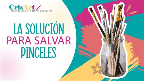 Cómo limpiar tus pinceles de pintura acrílica YouTube