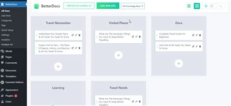 How To Manage Knowledge Base With Betterdocs Grid View