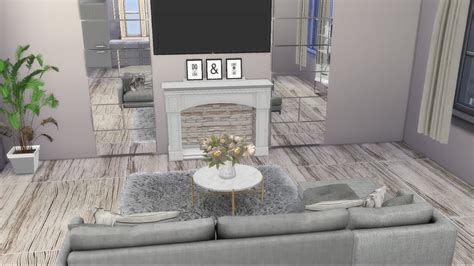 Cute And Cozy Glam Apartment The Sims Speed Build Youtube