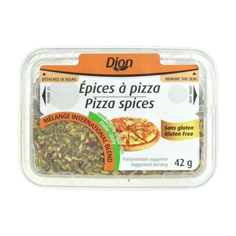 Épices à Pizza Dion Herbes Épices Aliments du Québec