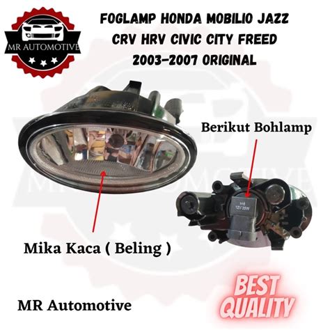 Jual Foglamp Fog Lamp Honda Mobilio Brio Jazz City CRV HRV Civic