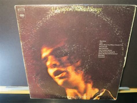 Al Kooper Naked Songs VG 1972 Columbia KC 31723 US Gatefold LP