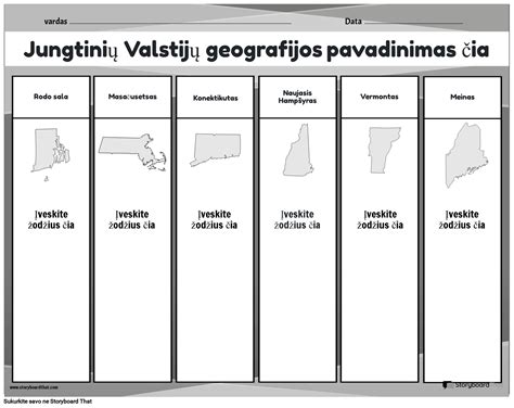 JAV geografinis peizažas juodai baltas 4 Storyboard