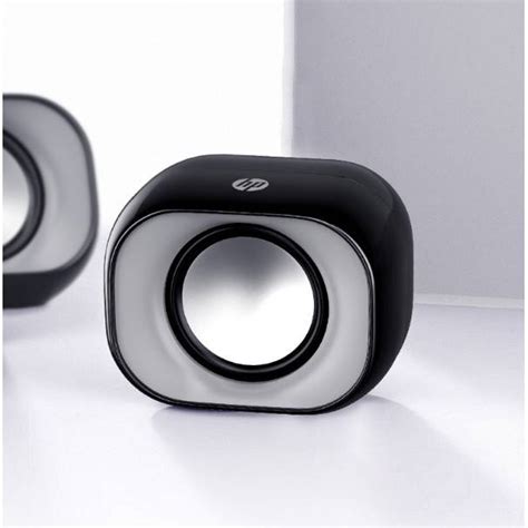 HP DHS 2111 Wired Speaker Computer Audio Desktop Speaker Wired Mini