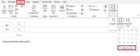 How To Insert Emoji In Outlook Email