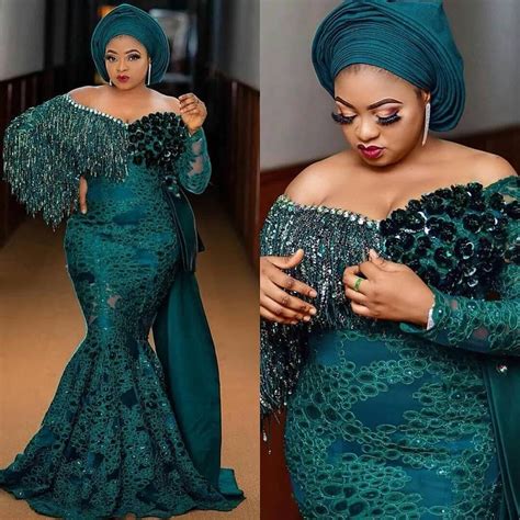 Latest Nigerian Lace Styles And Designs