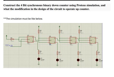 4 bit synchronous up counter circuit diagram circuit diagram