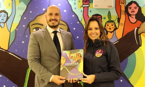 ADPERGS Recebe Candidata A Deputada Estadual Delegada Nadine Anflor